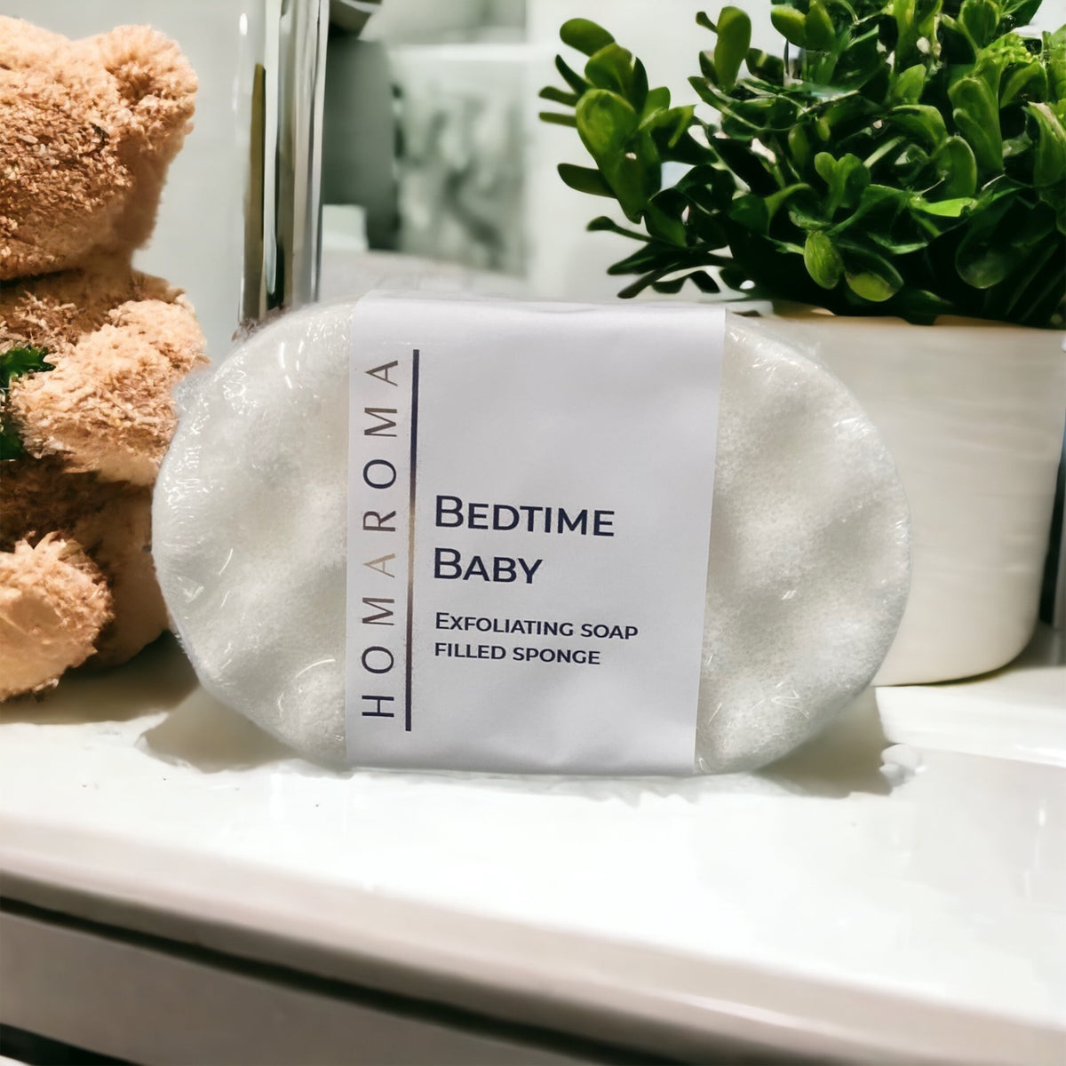 Homaroma Exfoliating Soap Sponge - Bedtime Baby