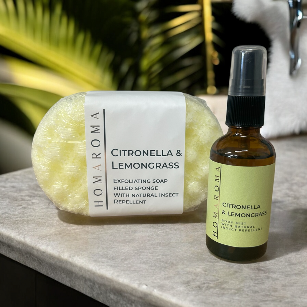Citronella & Lemongrass Travel Set – Homaroma